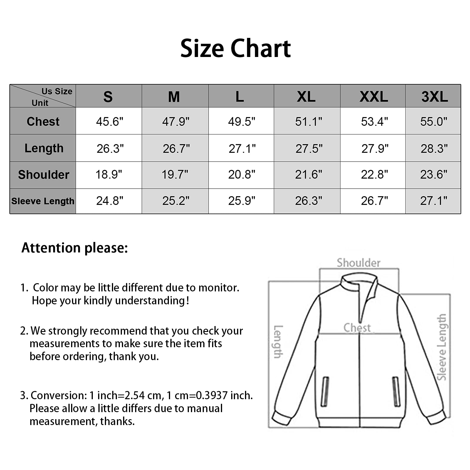 TUVEKE Men's Lightweight Jackets White Mens Bomber Jackets Spring Fall Full-Zip Polar Fleece Jacket Casual Outwear Coat XL