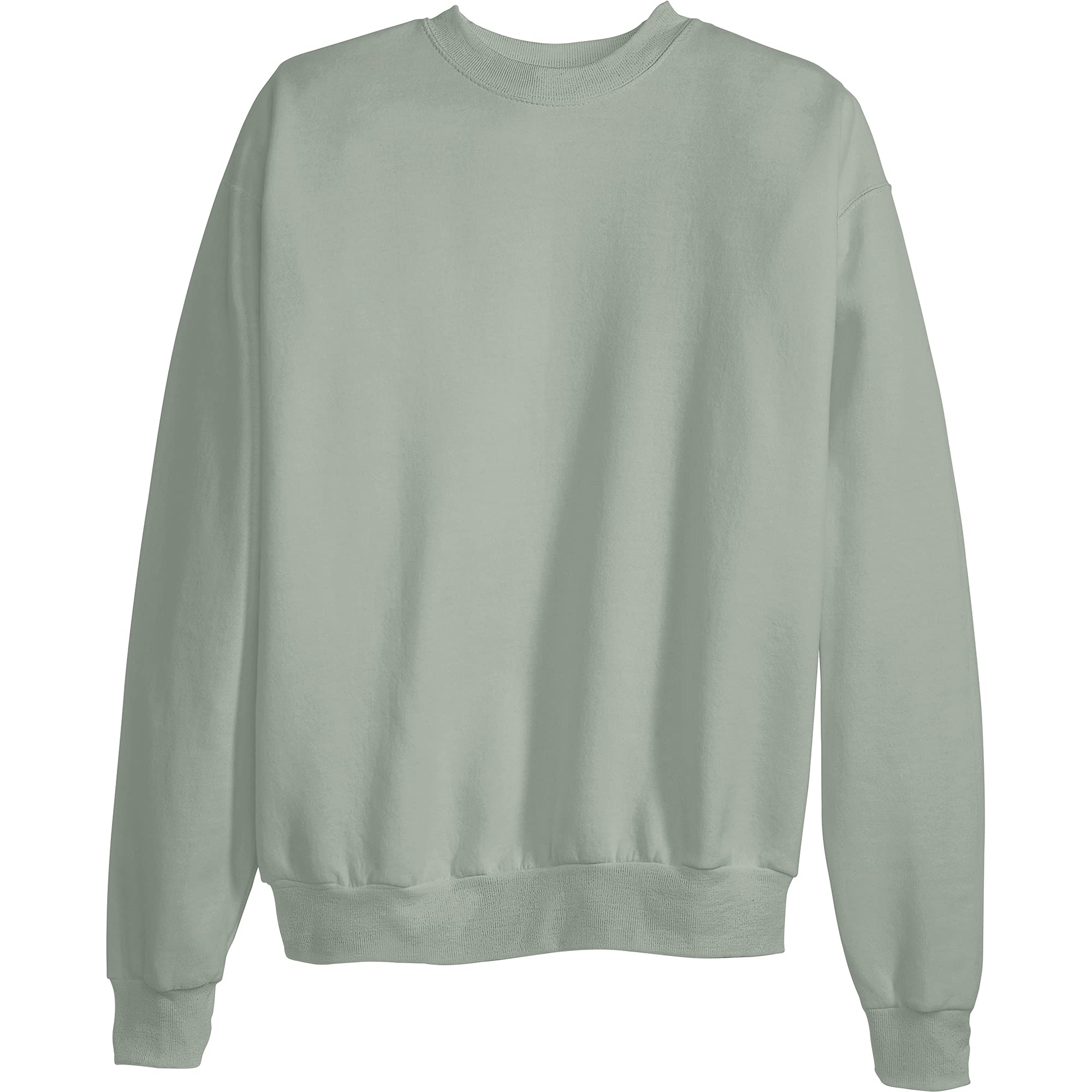 Hanes mens Ecosmart Sweatshirt, Stonewashed Green, X-Large US