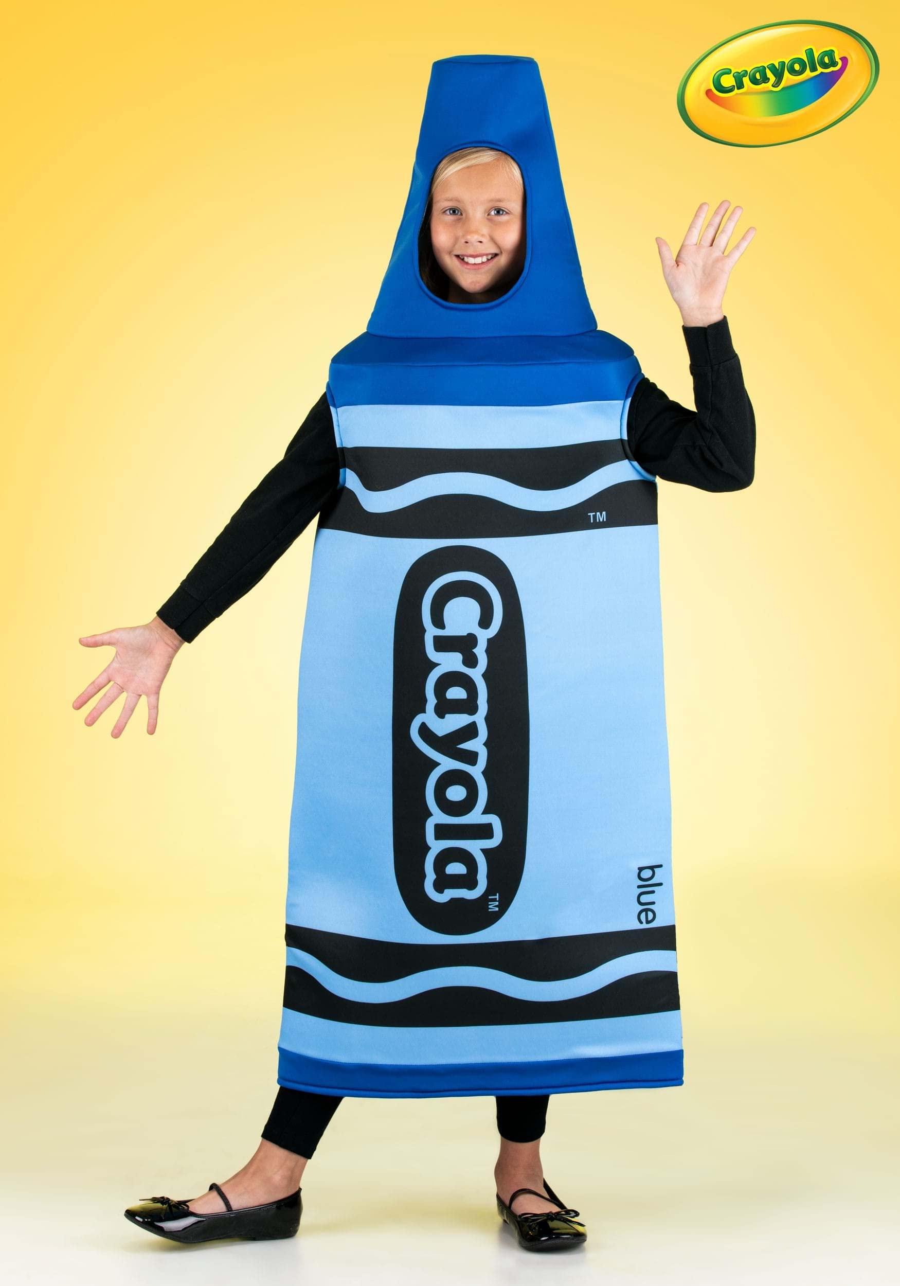 Fun Costumes Blue Crayola Crayon Costume for Kid's X-Small