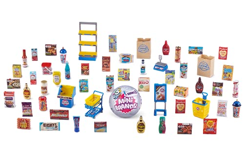 5 Surprise Mini Brands Series 3 - Mystery Brand Collectibles Made by Zuru - 2 Pack, Multicolor