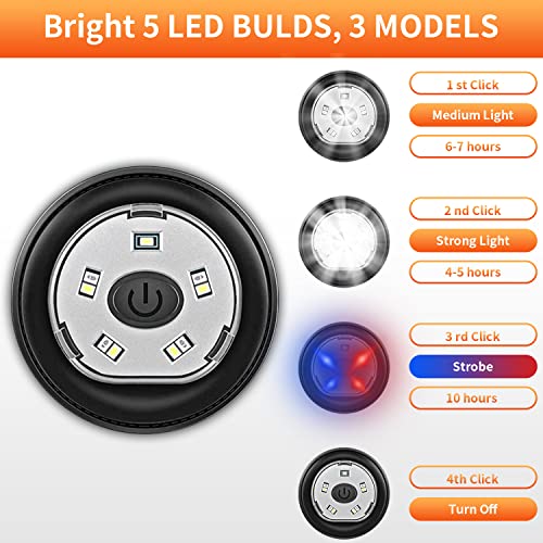 LED Beanie Hat with Light for Men Gifts Tech Gifts Christmas Stocking Stuffers Rechargeable Lighted Knit Hat Headlamp Cap Mens Gift Ideas Unique Gifts for Men for Men, Women, Teens Black