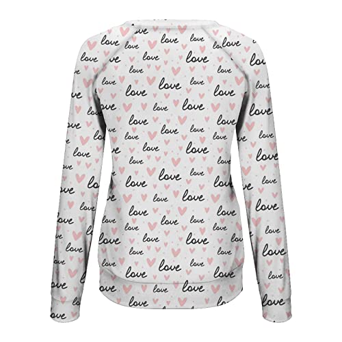 Women Valentine Shirts Cute New Years Outfit Stocking Stuffers for Teens Womens Gifts for Christmas Pink