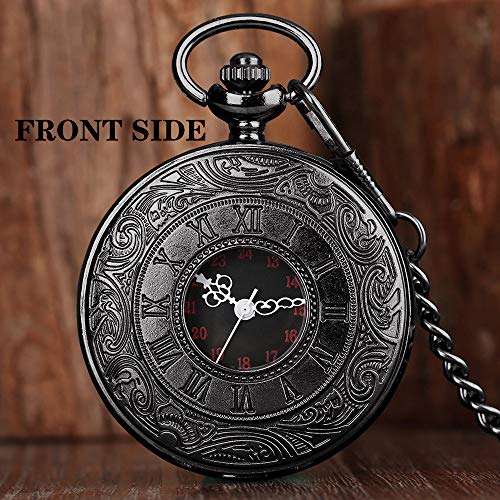 Son Gifts from Mom Dad Personalized Pocket Watch for Valentines Day Graduation Birthday Fathers Day Christmas Stocking Stuffers (to My Son)