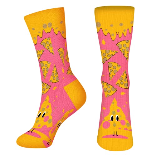AGRIMONY Funny Cheese Socks for Women Ladies Teen Girls - Cheese Gifts Cute Fun Crazy Novelty Funky Food Silly Fancy Socks Stocking Stuffers-Valentines Day Christmas Gifts