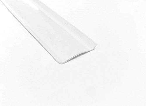 QPN White Vinyl 5/8" Insert Molding Trim Screw Cover RV Camper Travel Trailer (35 ft, White)