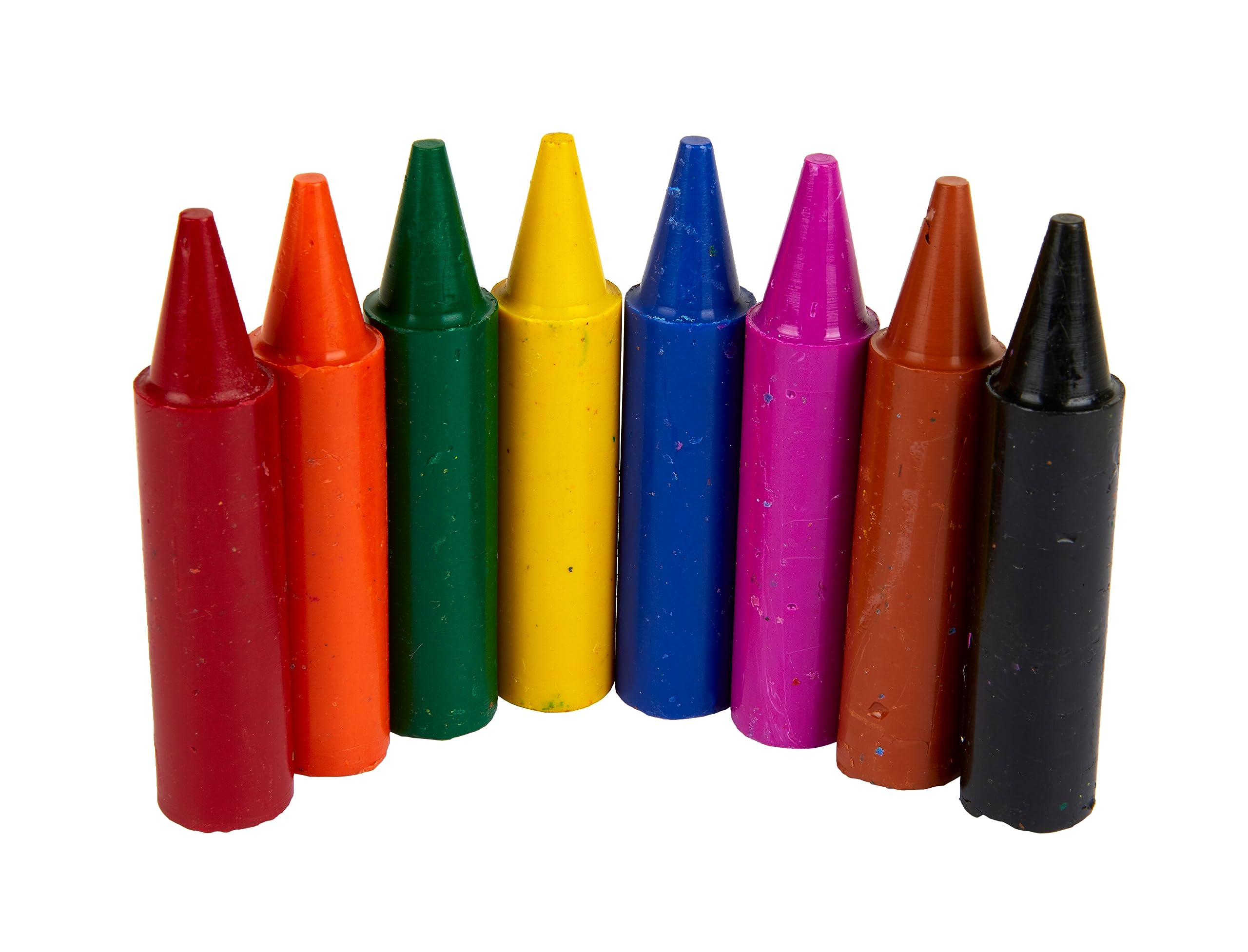 CRAYOLA MyFirst Jumbo Crayons - Assorted Colours (Pack of 8) | Easy-Grip Colouring Crayons Perfect for Toddlers Hands | Ideal for Kids Aged 12+ Months