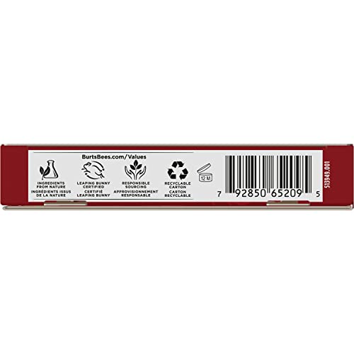 Burt’s Bees Christmas Gifts, 4 Lip Balm Stocking Stuffers Products, Beeswax Bounty Classic Set - Beeswax Moisturizing Lip Balm