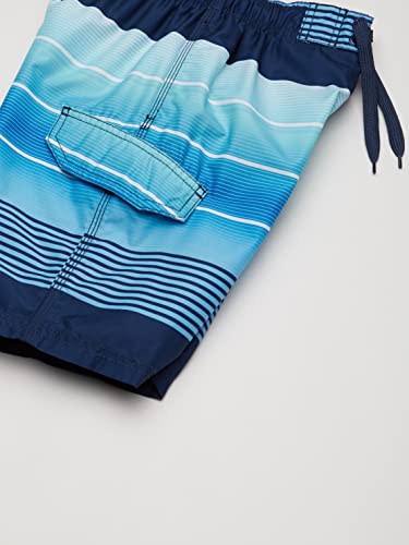 Kanu Surf boys Avalon Quick Dry Upf 50+ Beach Swim Trunks, Echelon Navy, 10 12 US