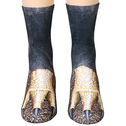 xywlwoer Animal Paws Socks Novelty Eagle Paw Socks Funny Christmas Gifts Stocking Stuffer for Men Women Teens Adults Gag Gifts