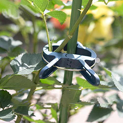 CYEAH 120 PCS Plant Clips, 2 Sizes Tomato Clips Garden Clips Plant Support Clips for Flower Vine Vegetables Tomatoes Climbing, Supporting Stems, Vines Grow Upright(Green)