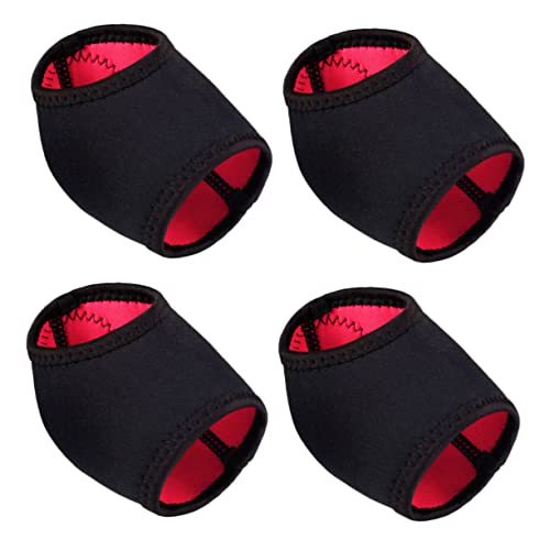 STAHAD 2 Pairs Heel Socks Cleats Football Plantar Fasciitis Socks Socks for Stocking Stuffers for Adults Heel Cushion Pads High Heel Covers Heel Cushion Support Comfortable Ankle Cover