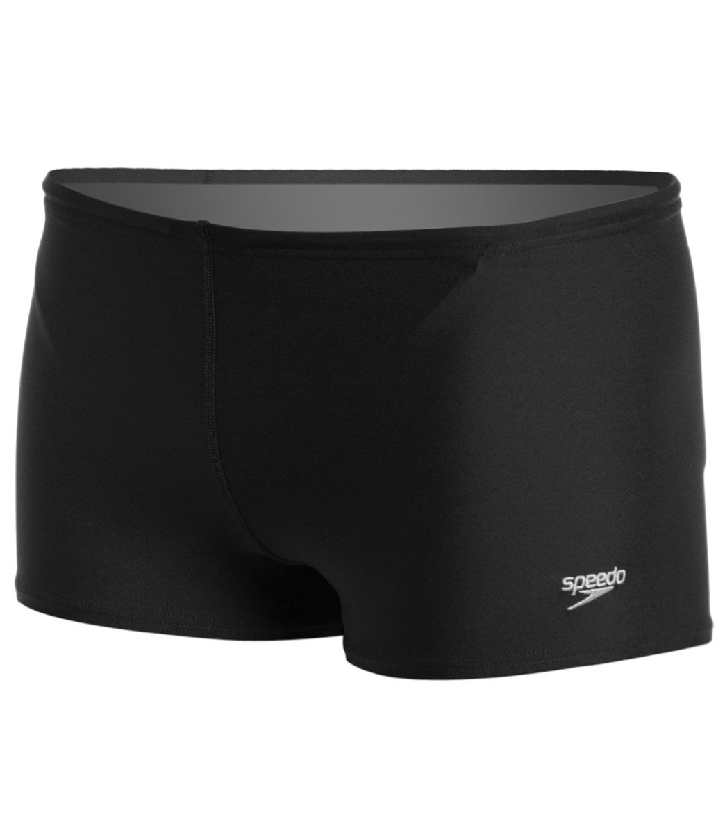 Speedo Men's Swimsuit Square Leg Endurance+ Solid