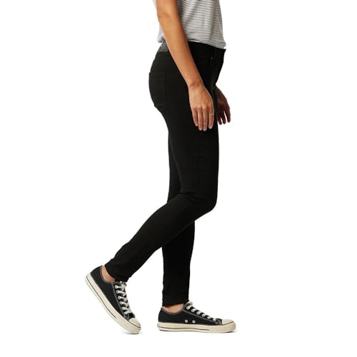 Levi Strauss Signature Gold Women's Modern Skinny Jeans (Also Available in Plus), Noir, 26 Long