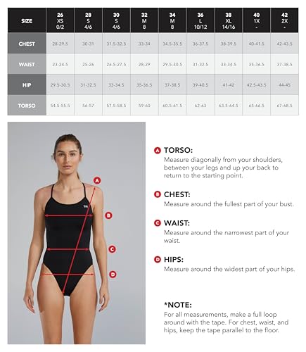 TYR Women's TYReco Solid Diamondback Swimsuit, Navy, 38