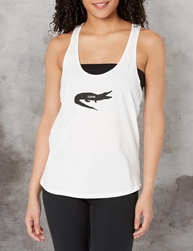 prAna Women's Journeyman Tank, White Alligator, X-Large