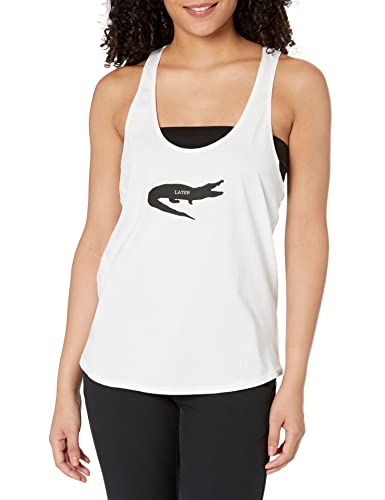 prAna Women's Journeyman Tank, White Alligator, X-Large