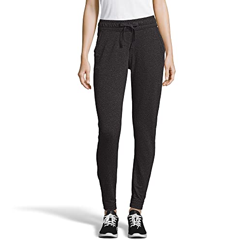 Hanes Womens Jogger With Pockets Athletic-sweatpants, Grey, Large US