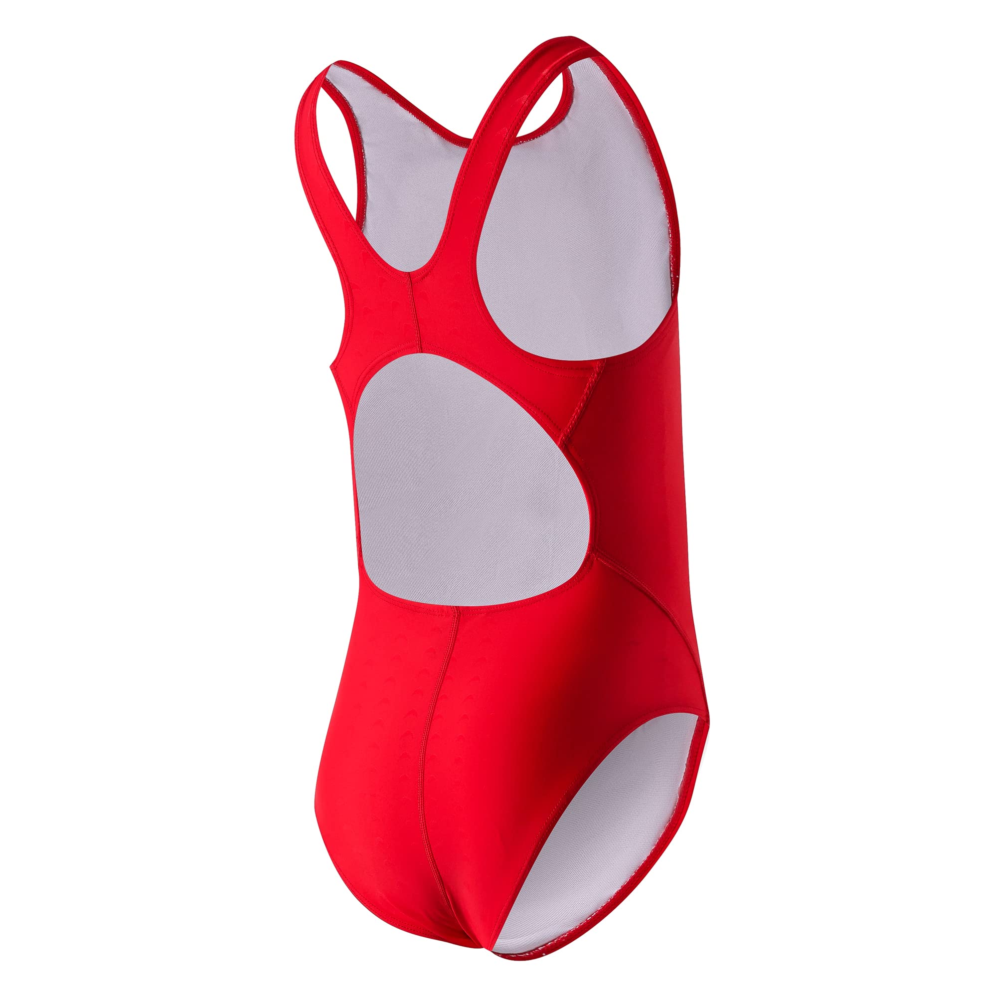 J.E Sterguard Athletic Girls' One Piece Swimsuit Have Removable Bra Padded and Lining Girls Bathing Suits Pro for Practice and Competition Girls Red Swimsuits Size 10-12 1286-7