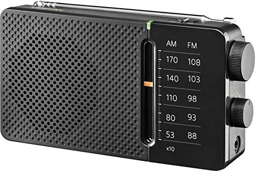 SANGEAN SR-36 AM/FM Pocket Radio (Black)
