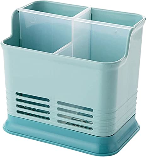 ceramic Utensil Caddy Chopsticks Cage Multi-Function Desktop Partition Rack Hollow Cutlery Shelf Holder Kitchen Drain Pen Holder chopstick holder
