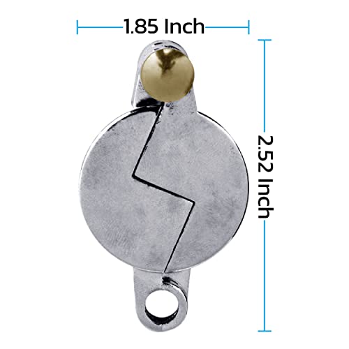 NU-SET Lock | Water Faucet Lock | Water Spigot Lock for Garden Hose Bib Lock | Home Improvement and Garden Accessories (Chrome)