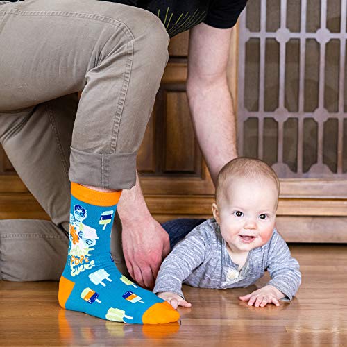 Lavley Cool Pop Socks for Dad - Funny Novelty Gift for Dads and Grandpas for Father's Day and Christmas Stocking Stuffers