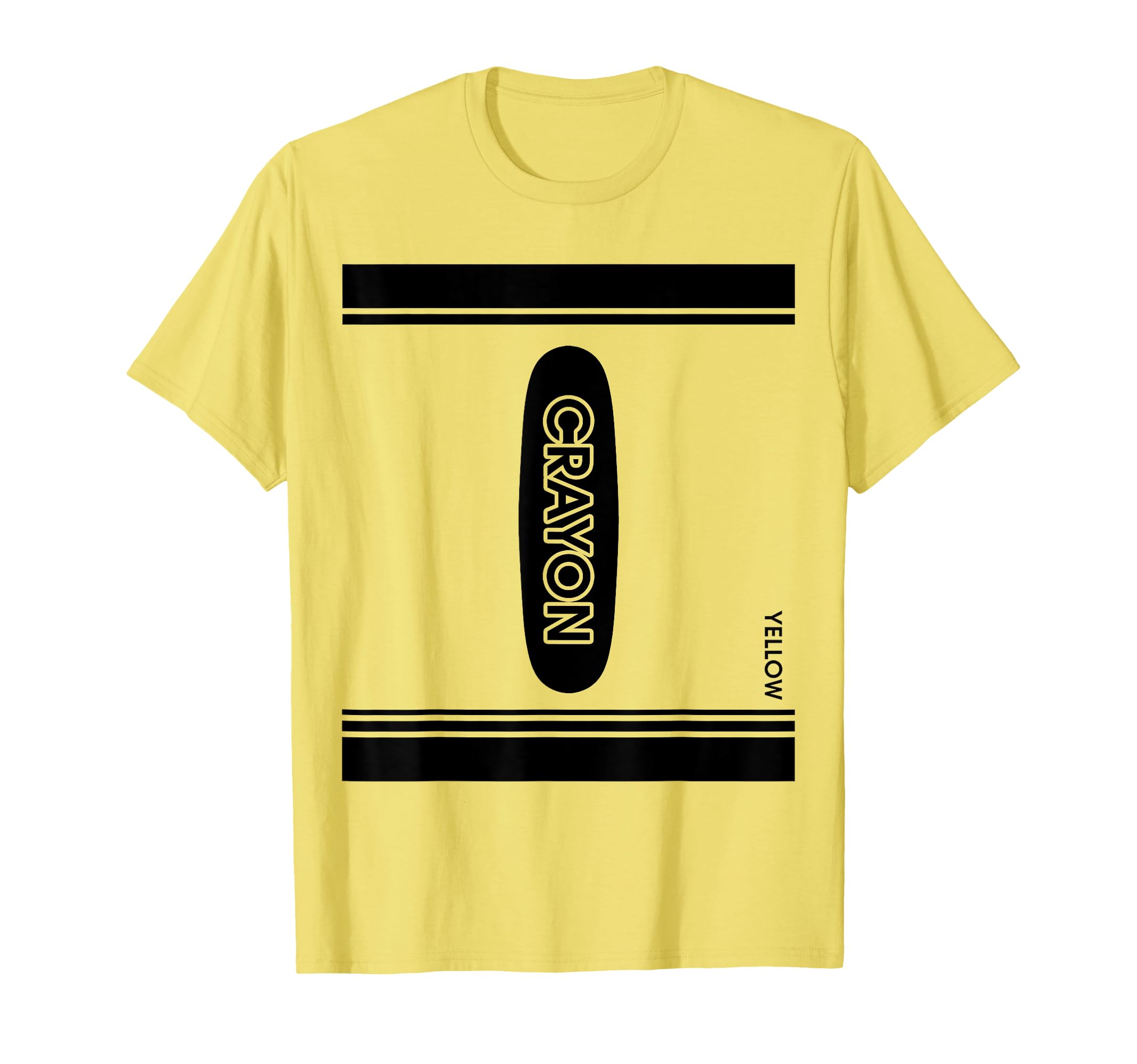 Yellow Crayon Box Halloween Costume Couple Group Gift T-Shirt
