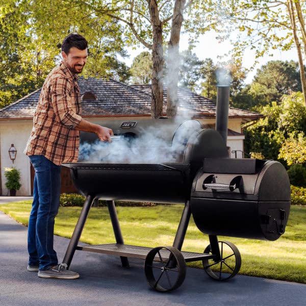 Oklahoma Joe's Longhorn Reverse Flow Smoker, Black