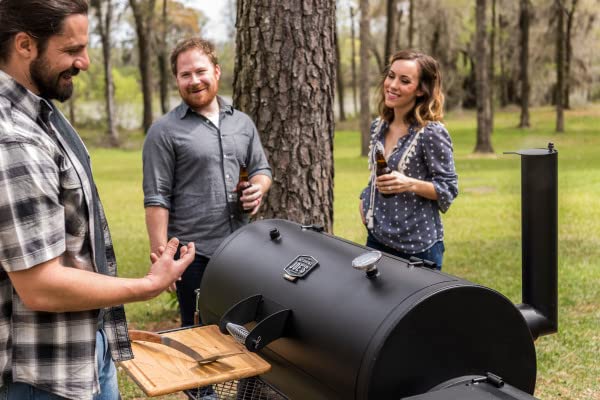 Oklahoma Joe's Longhorn Reverse Flow Smoker, Black