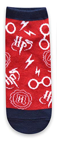 Harry Potter Hogwarts Express Hedwig Juniors/Womens 5 Pack Ankle Socks Size 4-10