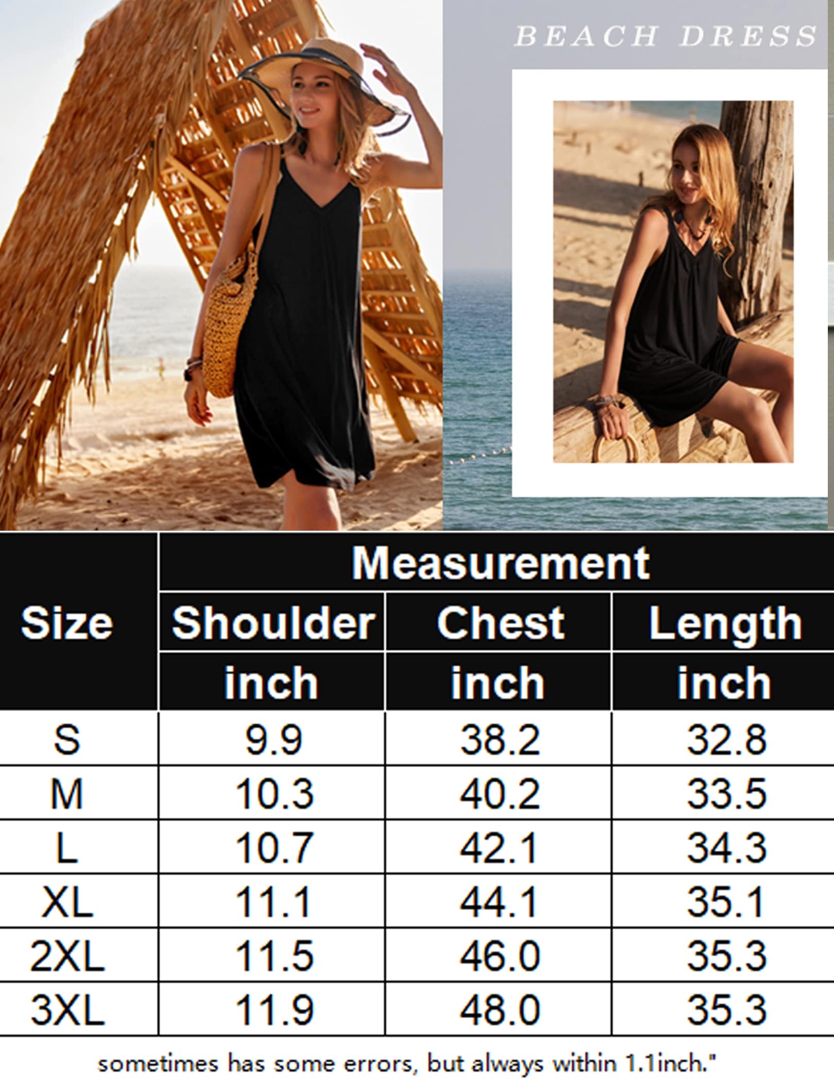Ekouaer Womens Nightgown Sleeveless Sleepwear V Neck Racerback Sleep Dress, Navy Flower, X-Large