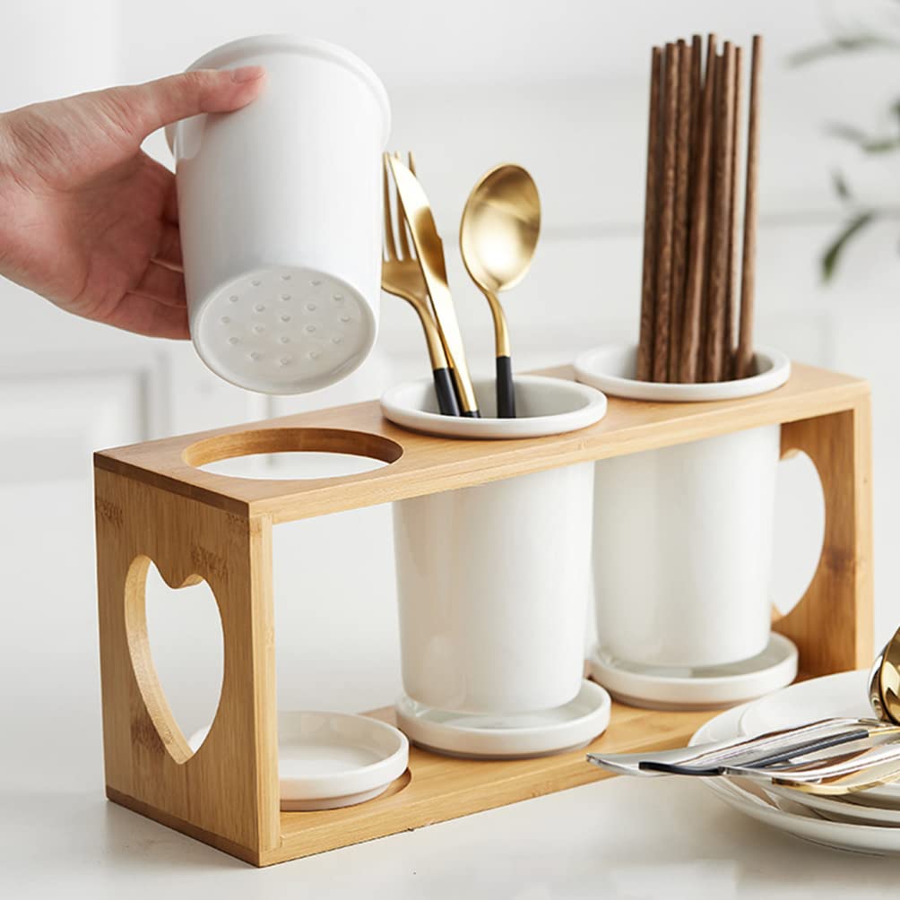 DOITOOL 1 Set Chopstick Holder Cutlery Organizer Flatware Holder Chopsticks Organizer Kitchen Utensil Holder Chopsticks Holder Tableware Organizer Silverware Organizer Flatware Organizer