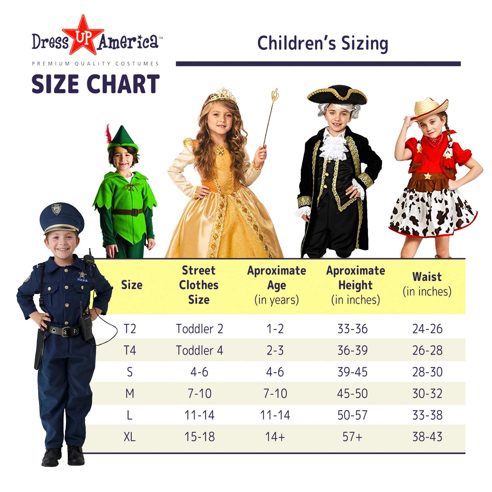 Dress Up America Crayon Costume For Kids - Blue Crayon Tunic For Girls And Boys
