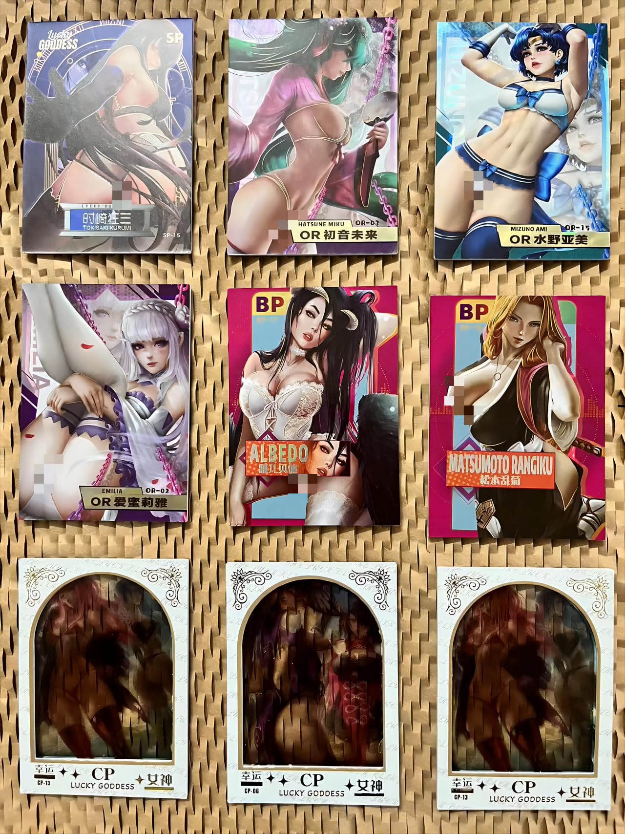 Casacco Goddess 30PCS Story TCG Booster Box Anime Girls Trading Cards-High-end Series (Lucky Goddess)