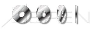 (1000pcs) 7/8", ID=0.937", OD=2", Standard Flat Washers, 304 Stainless Steel (18-8), Ships Free in USA