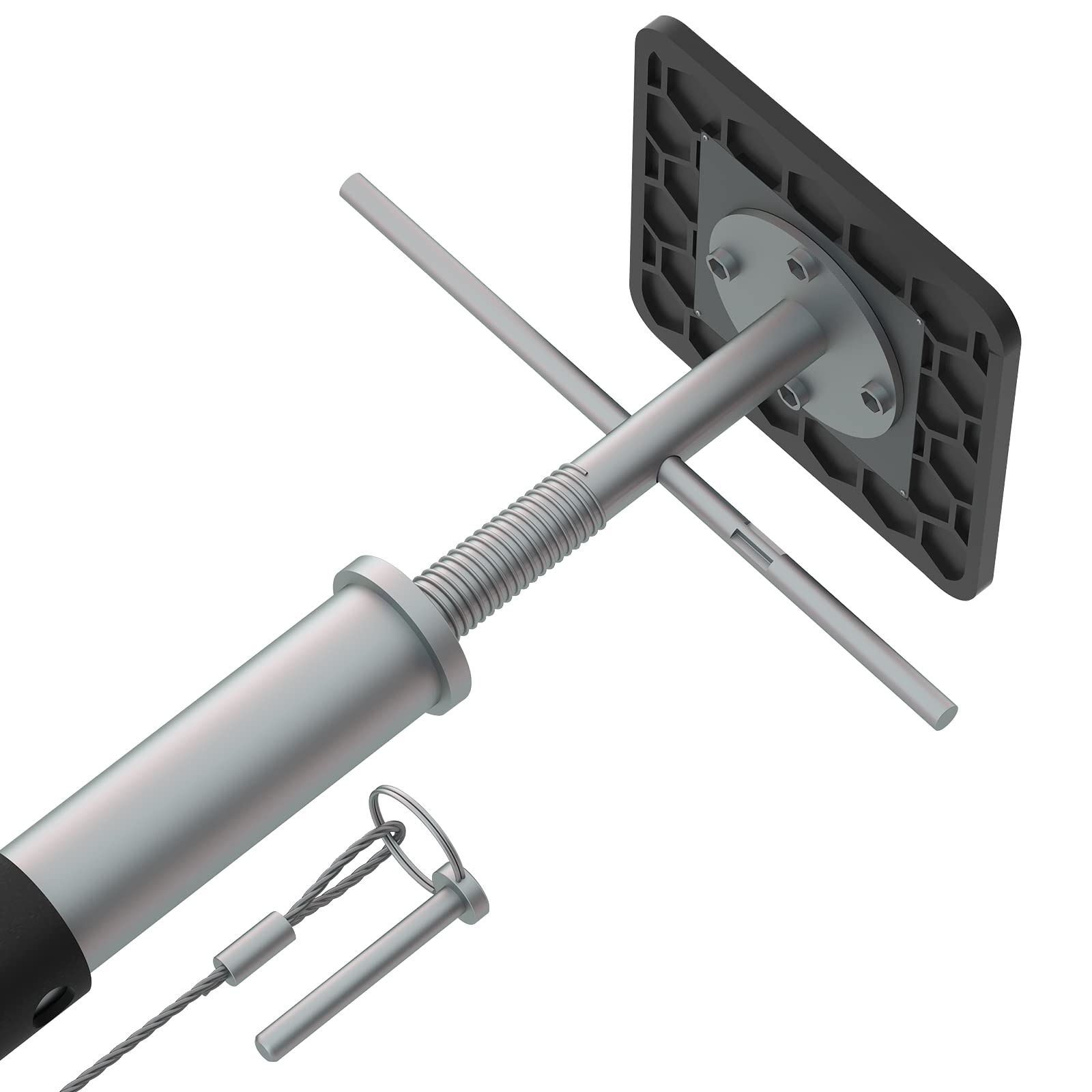 TeukRiGa RV Slide Out Support Jacks, 20"-42" Heavy Duty Slide Out Stabilizers for RV, Camper, Travel Trailer, Supports Up to 5,000 lbs Each, 2Pcs