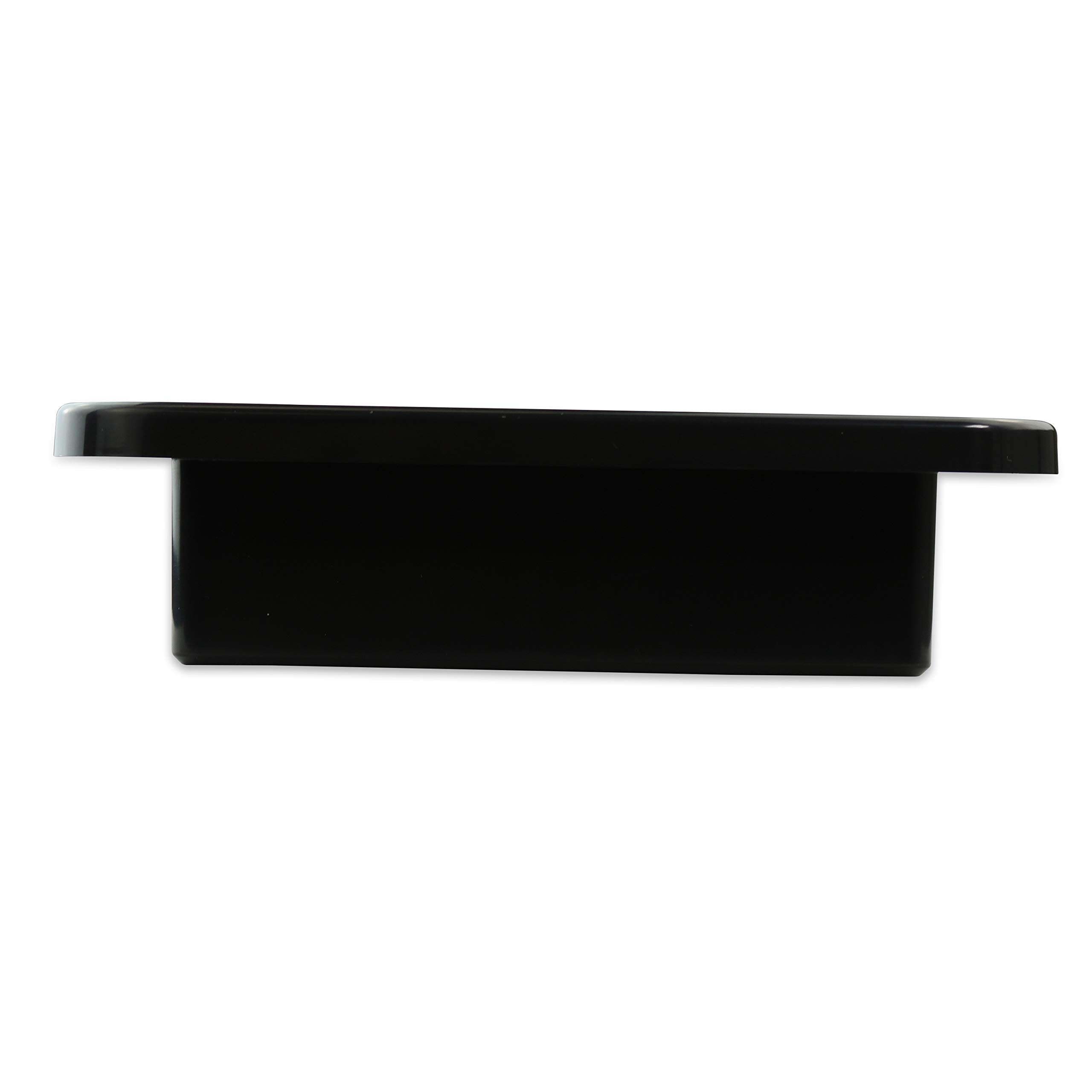 RV Camper Trailer Motorhome Power Cord Hatch Electrical Access Door (Black-1802MB)