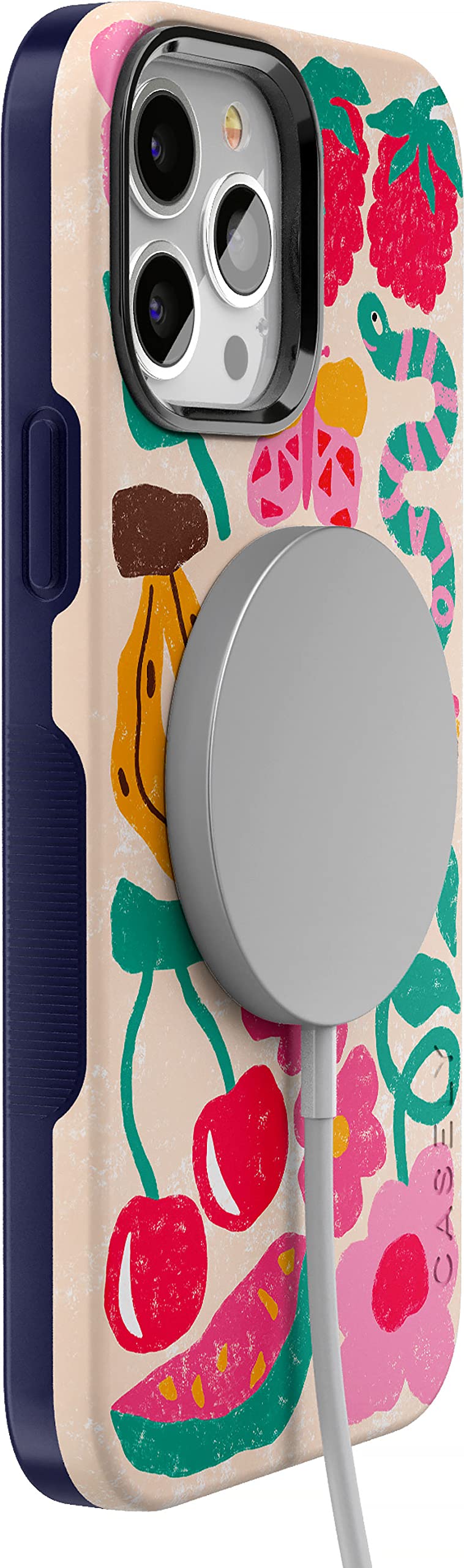 Casely iPhone 13 Pro Max Case | Compatible with MagSafe | Doodle Bug | Crayola Crayon Case