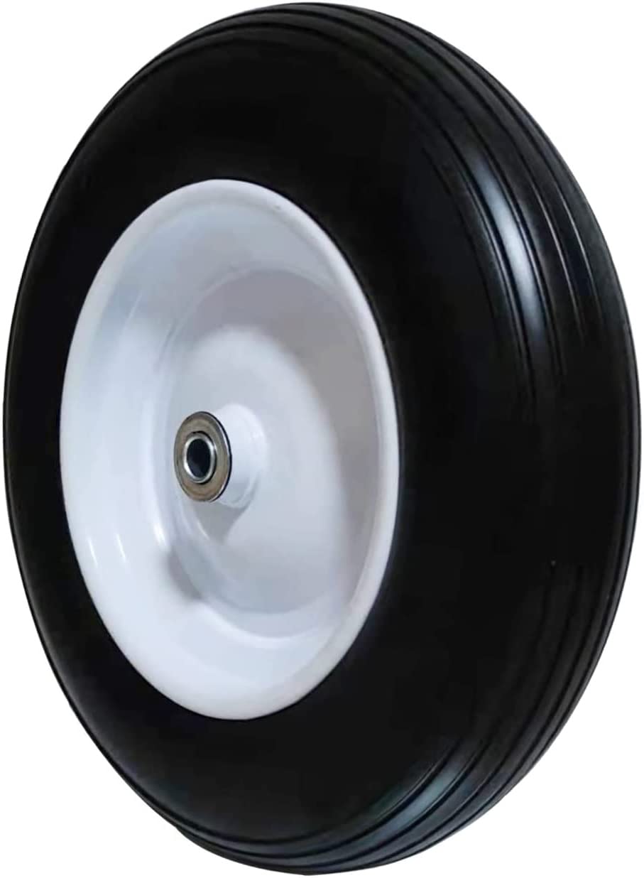 Universally Fit Flat Free Wheelbarrow Tire - Never Have a Flat Again
