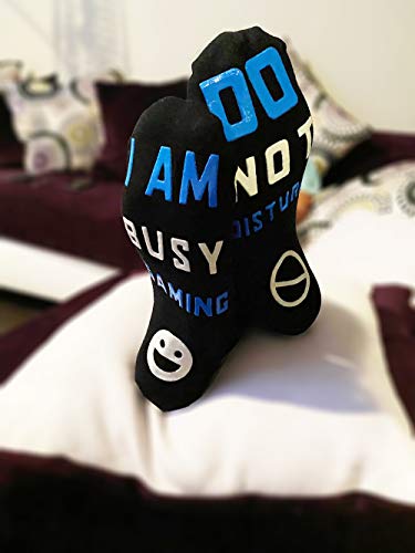 Novelty Funny Xmas Gift Socks Gaming Socks Christmas Stocking Stuffers White Elephant Gifts For Men Kids Gamer
