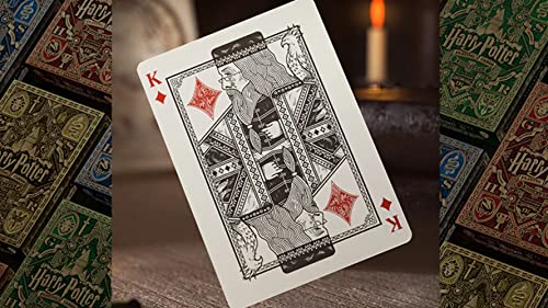 theory11 Harry Potter Playing Cards - Red (Gryffindor)
