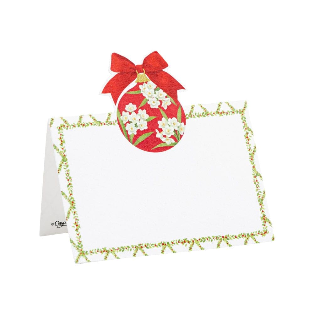 Ornament and Trellis Die-Cut Place Cards - 8 Per Package