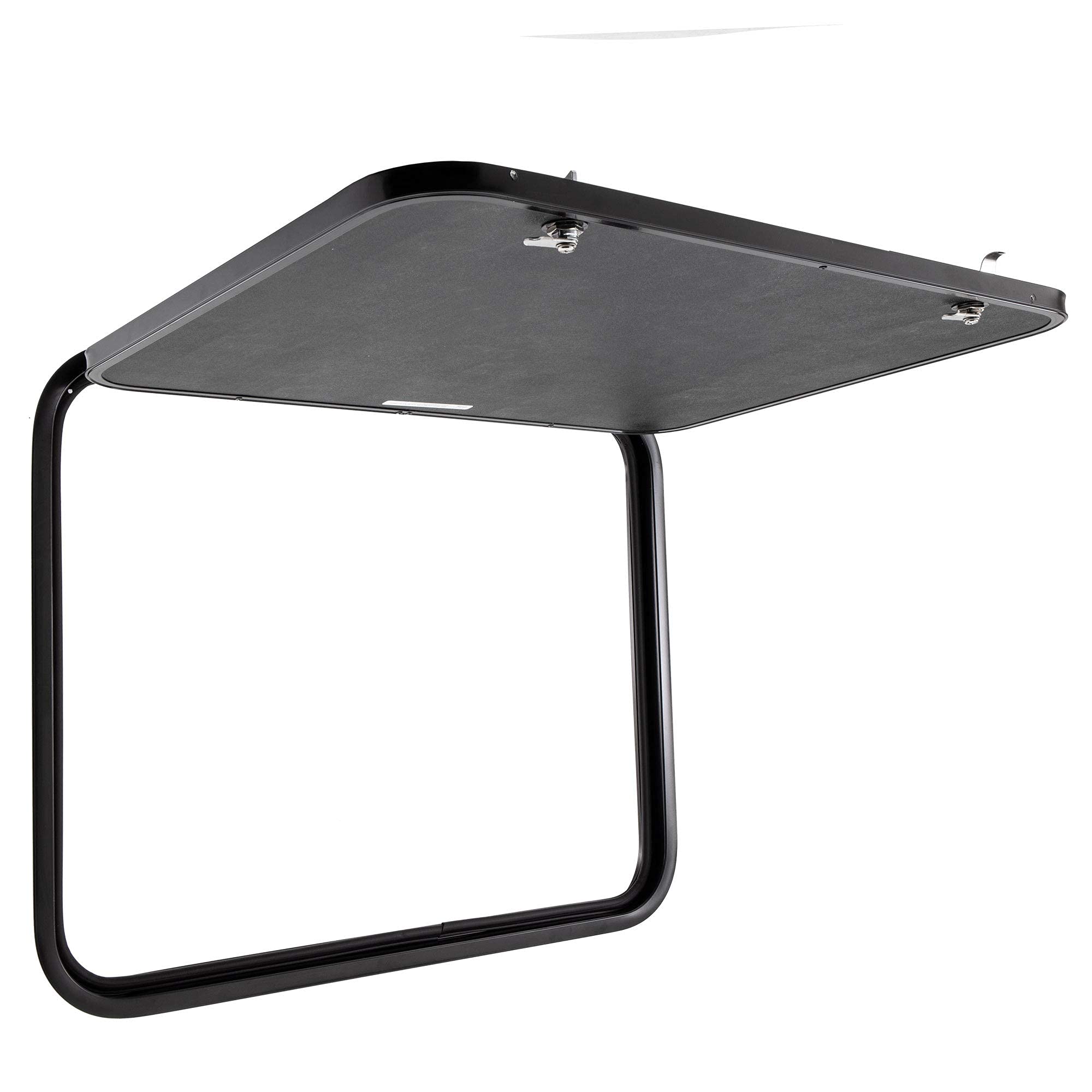 RecPro RV Baggage Door | Rounded Corners | Camper | Compartment Door | Black Fiberglass (36" W x 24" H) | Made in America