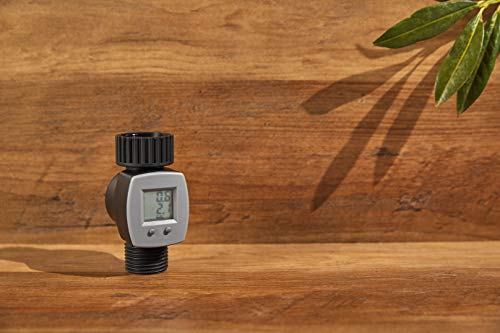 Orbit Hose End Water Flow Meter Black