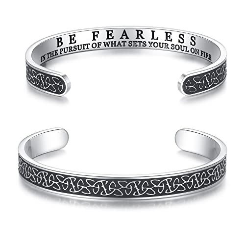 Gifts for Teenage Girls Women Christmas Stocking Stuffers Girls Jewelry 12 14 16 Year Old Girl Birthday Gift Ideas Cute Stuff Valentines Day Be Fearless Inspirational Bracelets Graduation Senior 2023