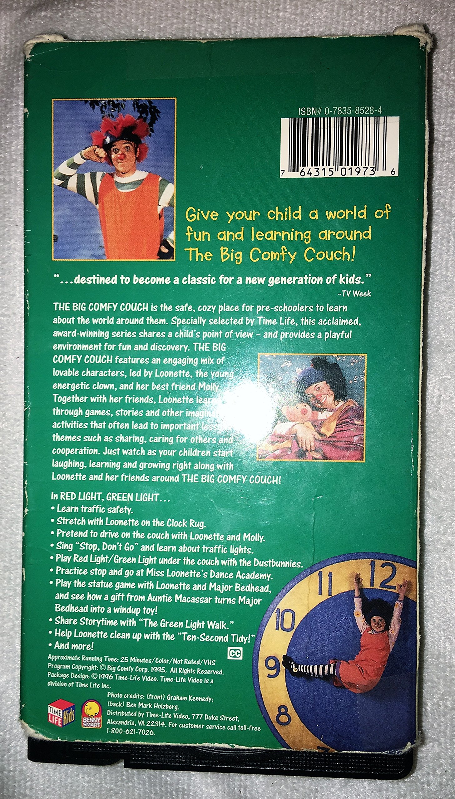 Big Comfy Couch - Red Light Green Light [VHS]