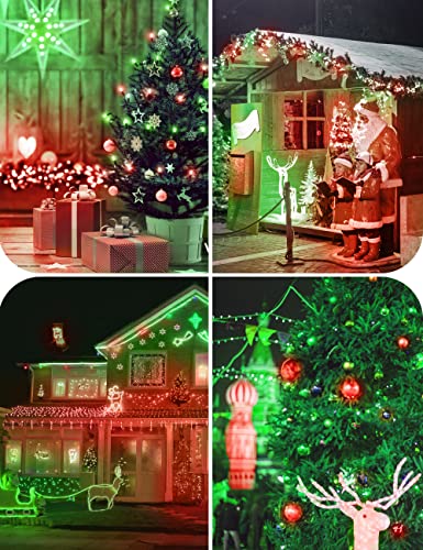 Woxeon 4 Pack A19 Green LED Light Bulbs, 9W Equivalent, Outdoor, Party, Christmas, Halloween, Home, Holiday Lighting