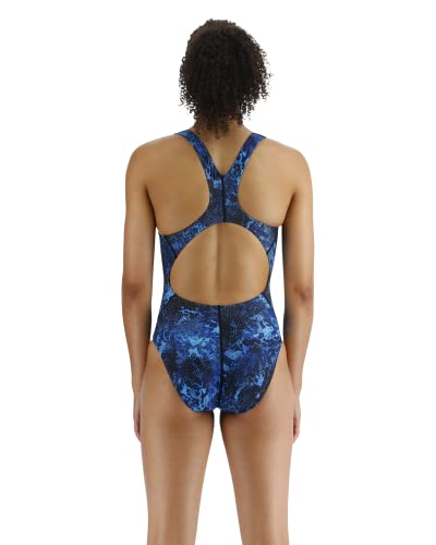 TYR womens Durafast Lite Maxfit One Piece Swimsuit, Diploria Blue, 36 US