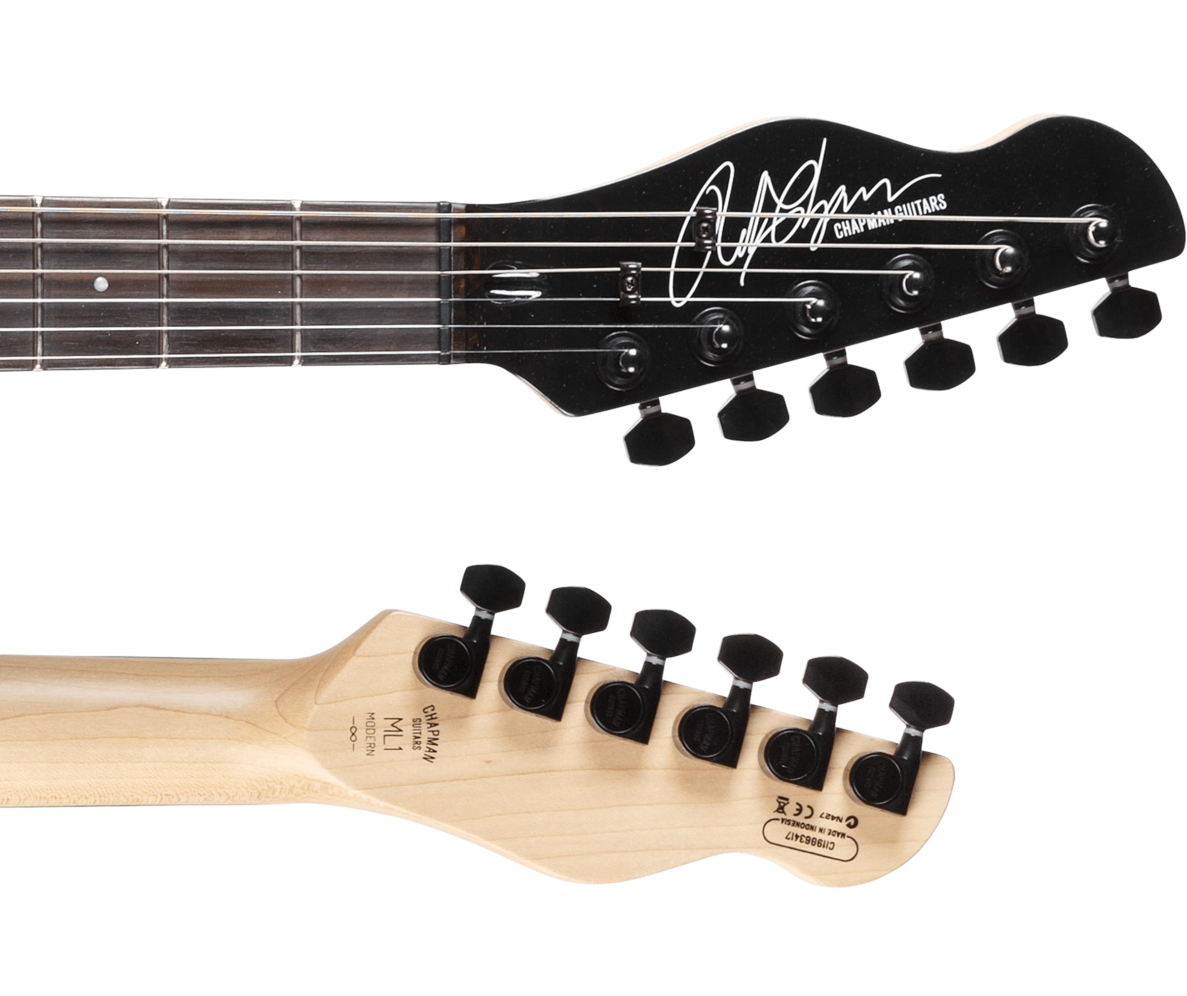 Electric Guitar Chapman Guitars ML1 Modern Storm Burst V2 Free Standard Setup USA Shipping