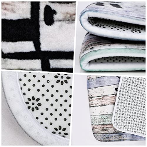 16x24 inches Happy Camper Non-Slip Doormat Bath Mat,Entrance Rug for Front Door Kitchen Floor Bath Tub Bedroom
